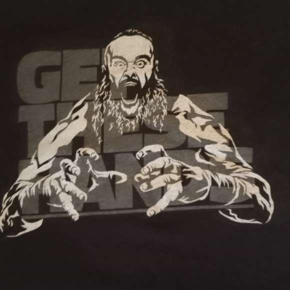 WWE | Shirts & Tops | Braun Strowman Wwe Authentic Wear Get These Hands ...